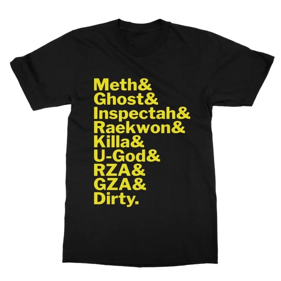 Shirts | Wu Tang Meth Ghost Inspechta T Shirt New S5xl | Poshmark